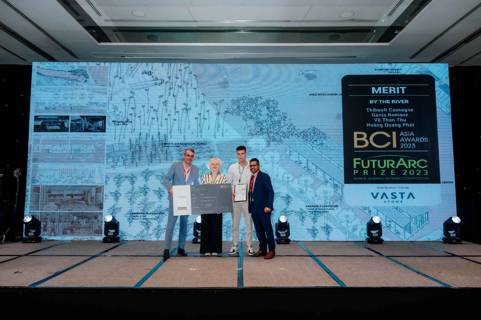 Vasta Stone's Shining Success at the BCI Asia Awards 2023